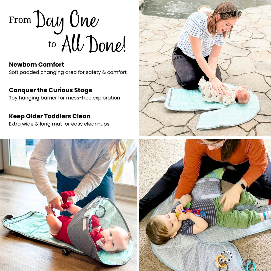 Portable Playtime Changing Pads Make Diaper time Fun and Easy ...